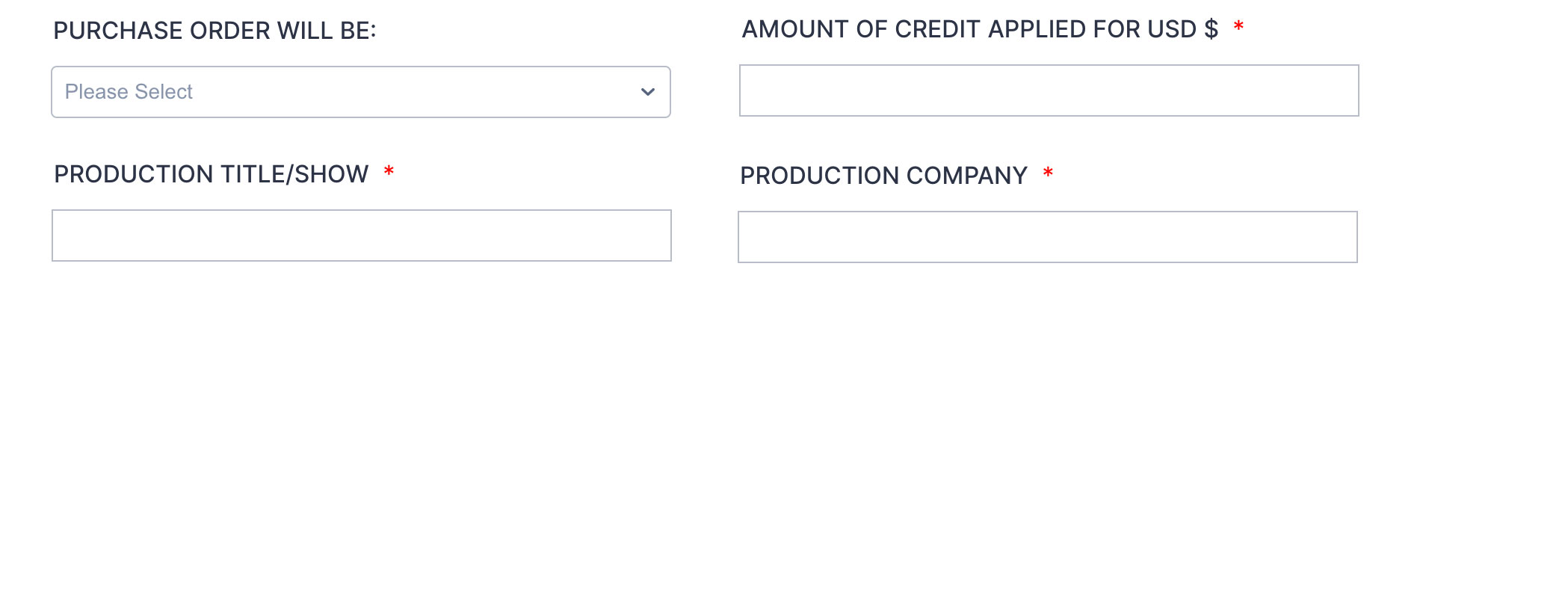 Make 2 column form fields