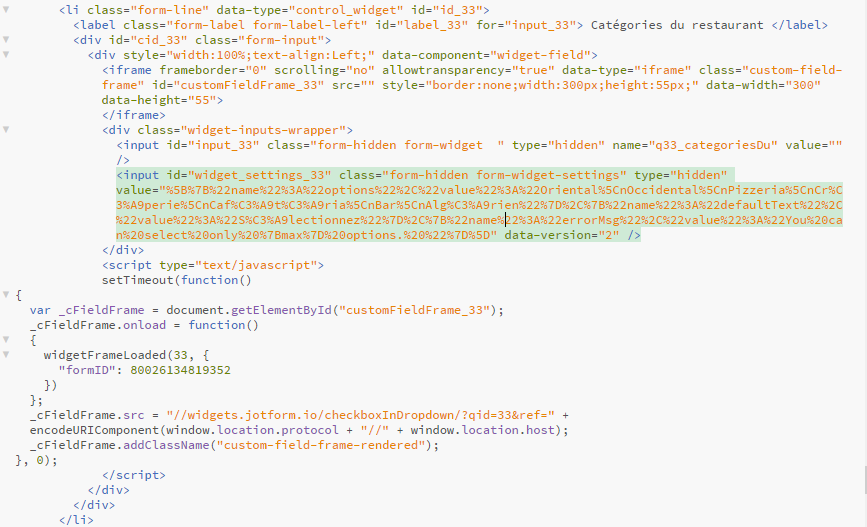 How to customize the options in the checkbox in dropdown?