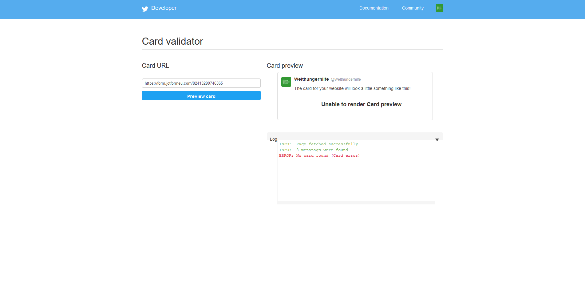 Twitter Cards support: Request to implement support for Twitter Cards ...
