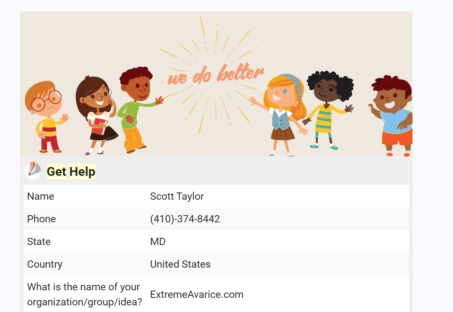 Form notifications with no email address
