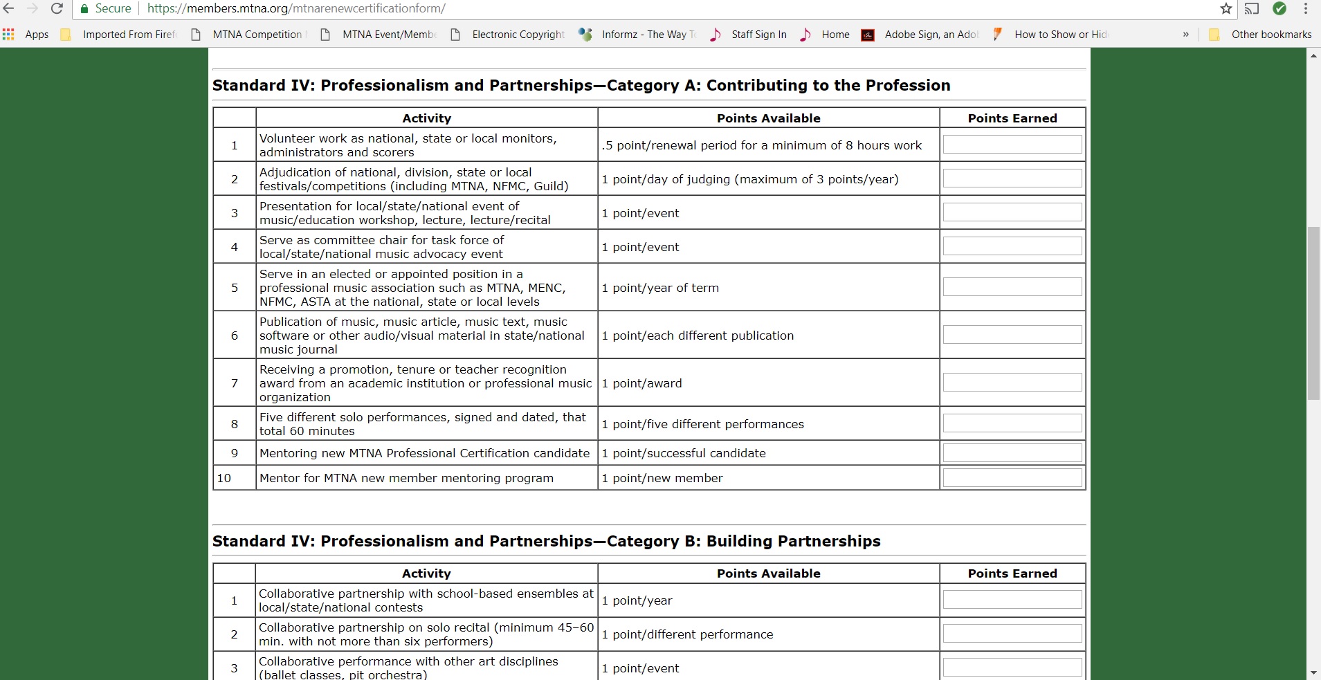 Documentation Table With Multiple Columns Of Text And One Input 6645