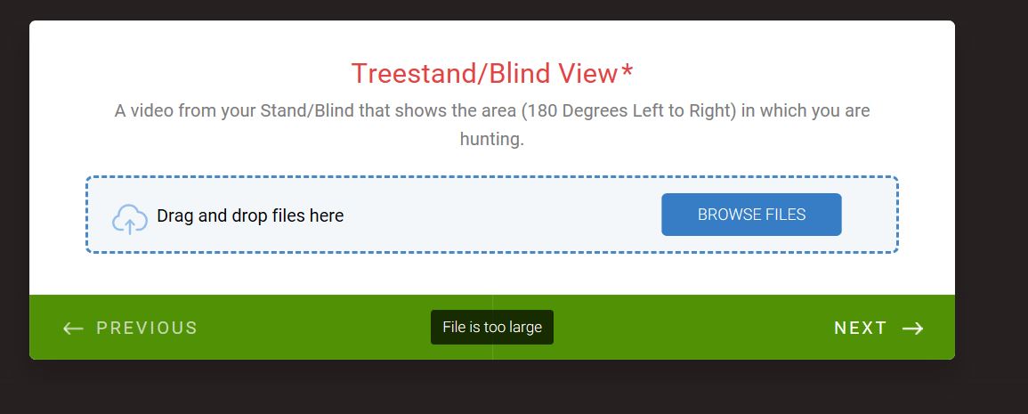Limit File Size Is Set In File Upload Filed But It Shows Validation Error 