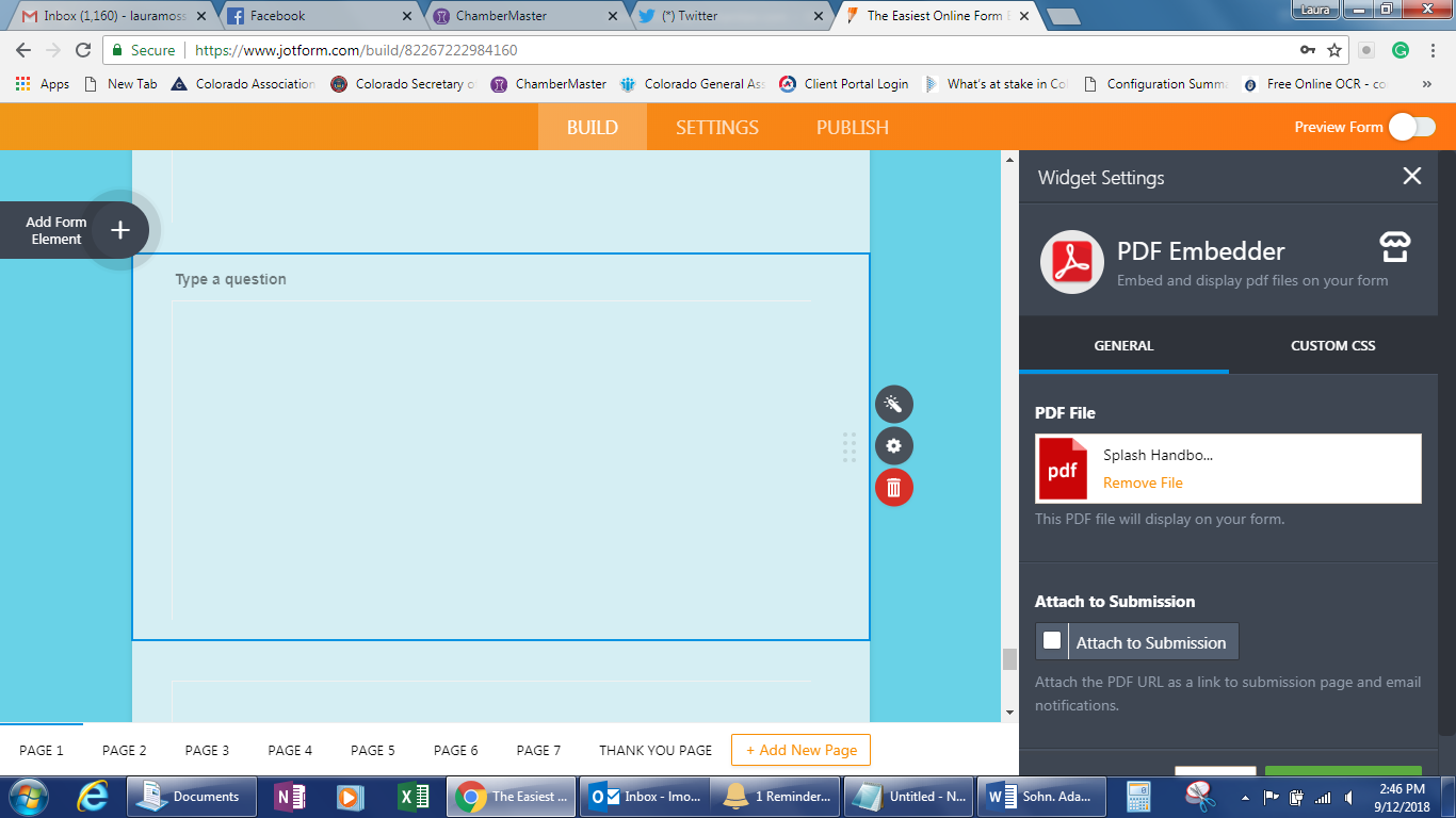 PDF Embedder Widget Not Displaying Document