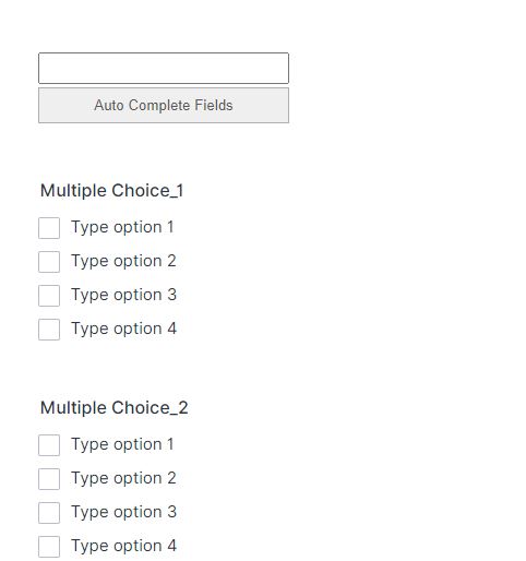 How can i use Spreadsheet to Form Widgets, in Multiple selection