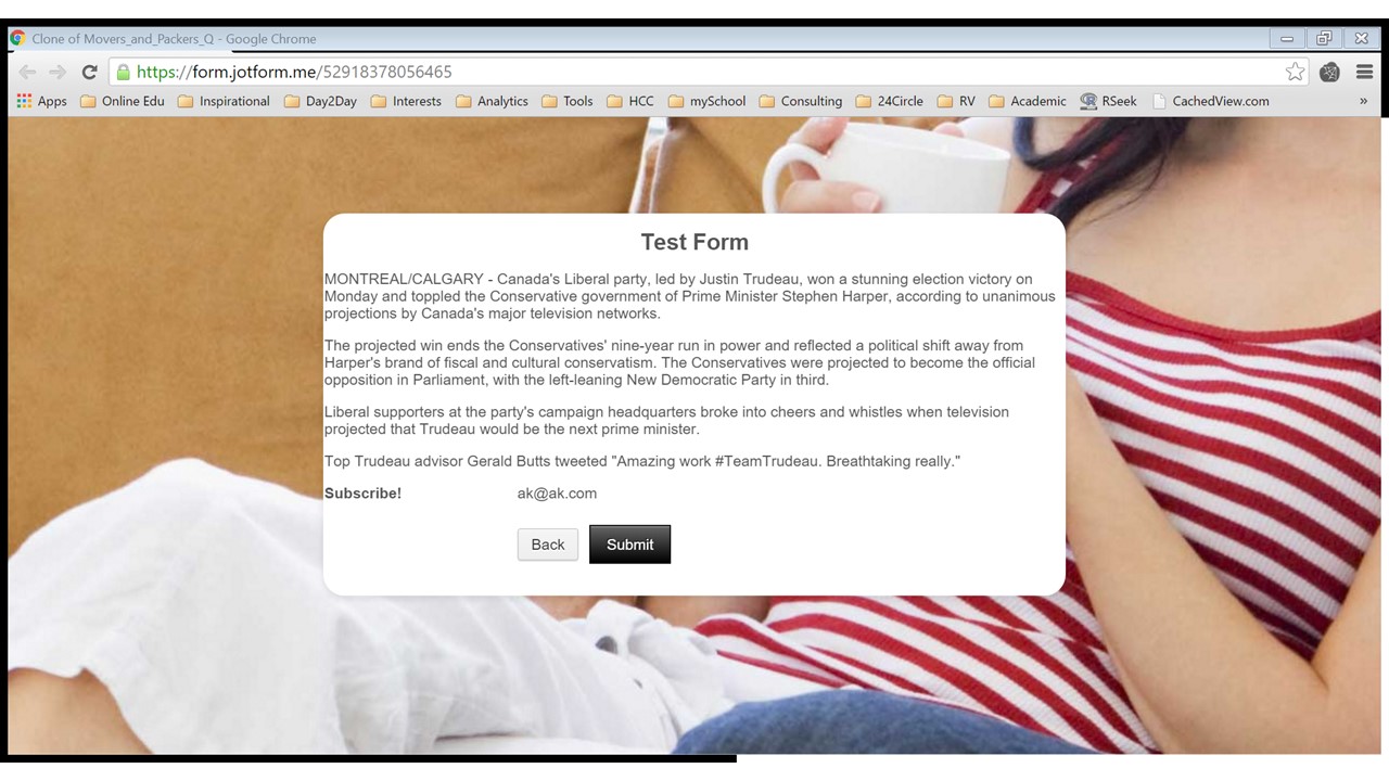 How To Hide HTML Text From Preview Before Submit Widget 