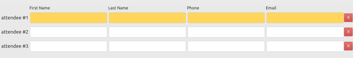 How To Add Rows Dynamically And Also Calculate The Number Of Rows Added
