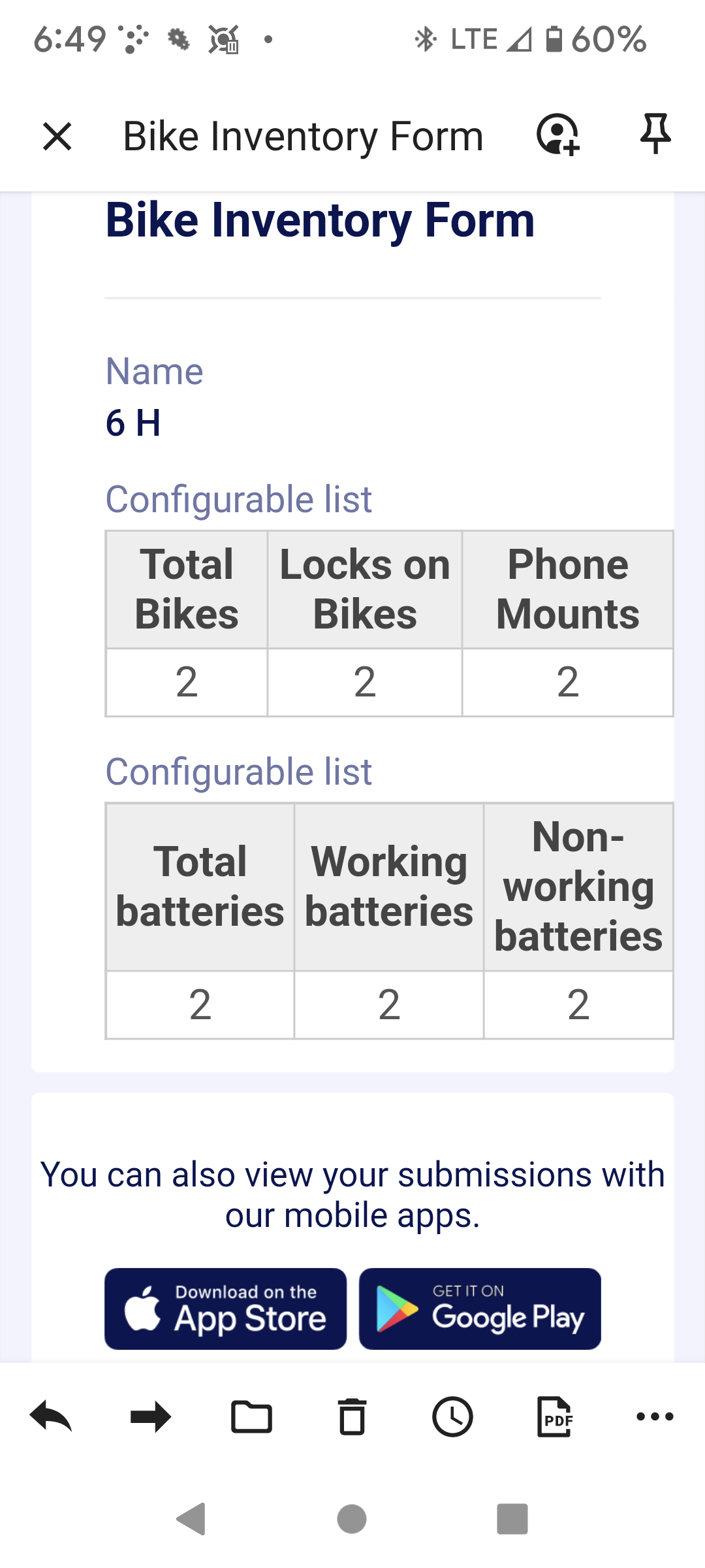 Incomplete/Incorrect Email Notification