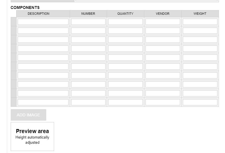 How To Change The Width Of The Input Table Text Inputs 