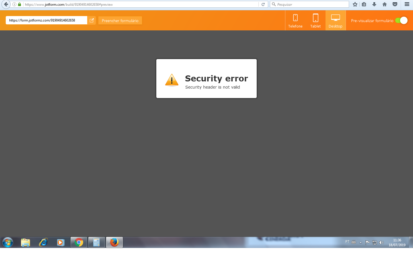 PayPal Pro: Security header is not valid