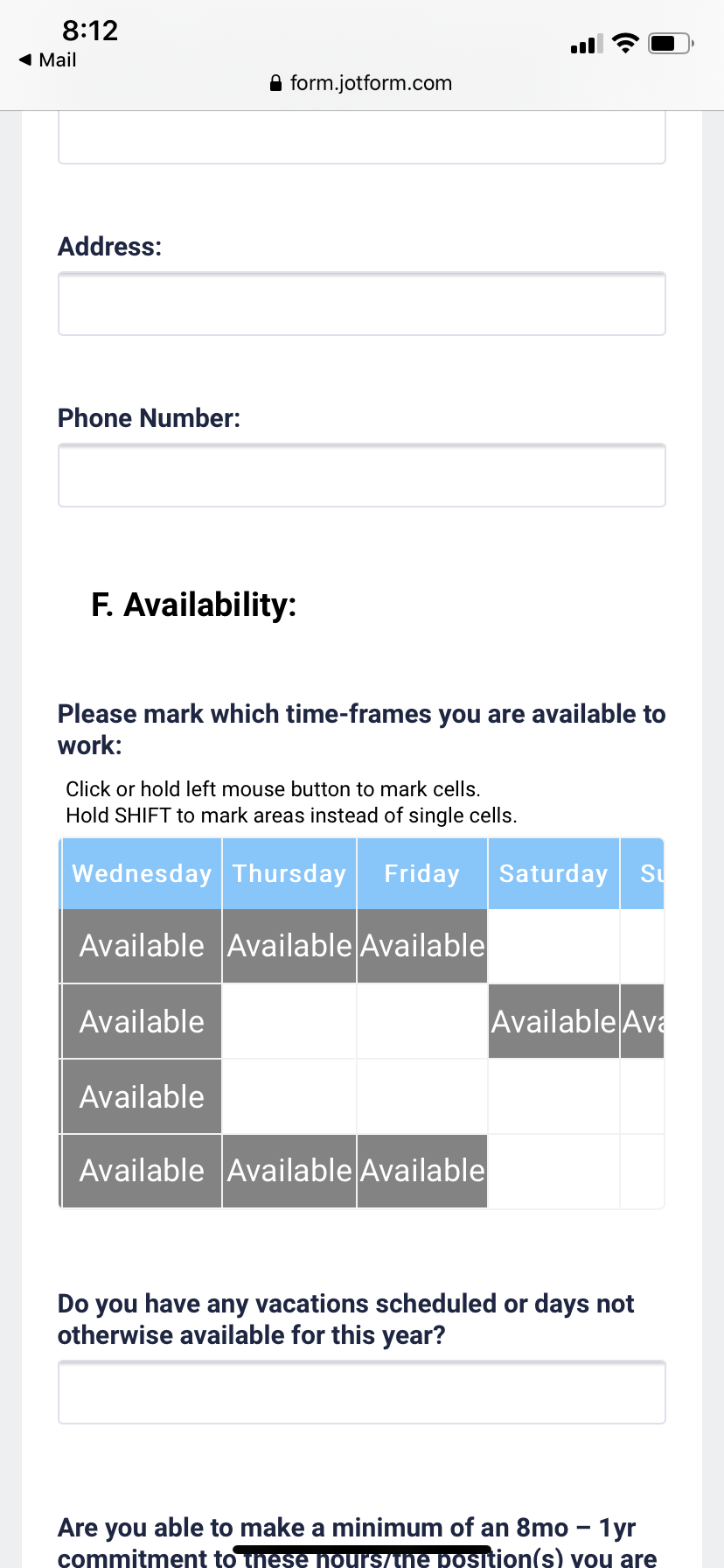 Multiselect Grid Widget Display Issues 
