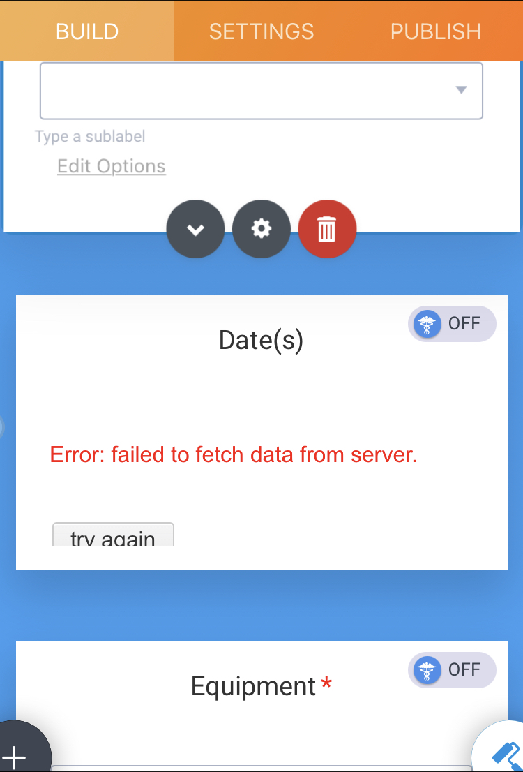 Date Reservation Widget