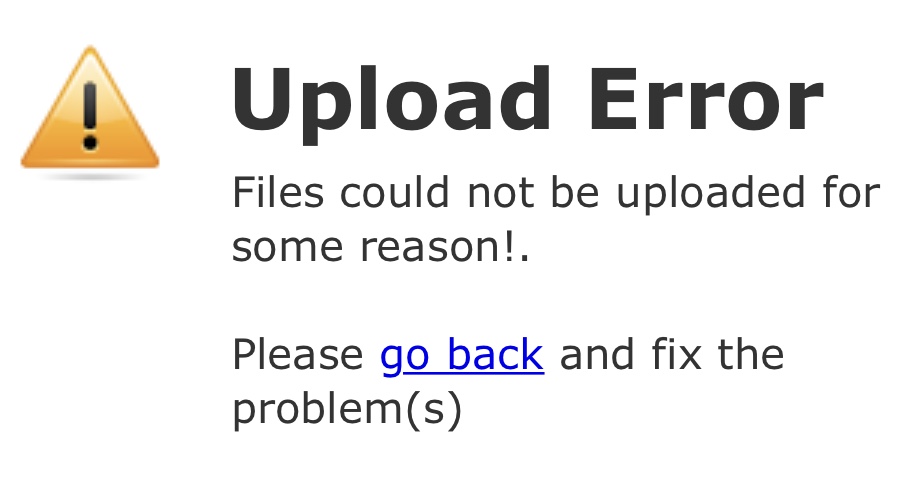 Froala Max File Upload Error Message Solved