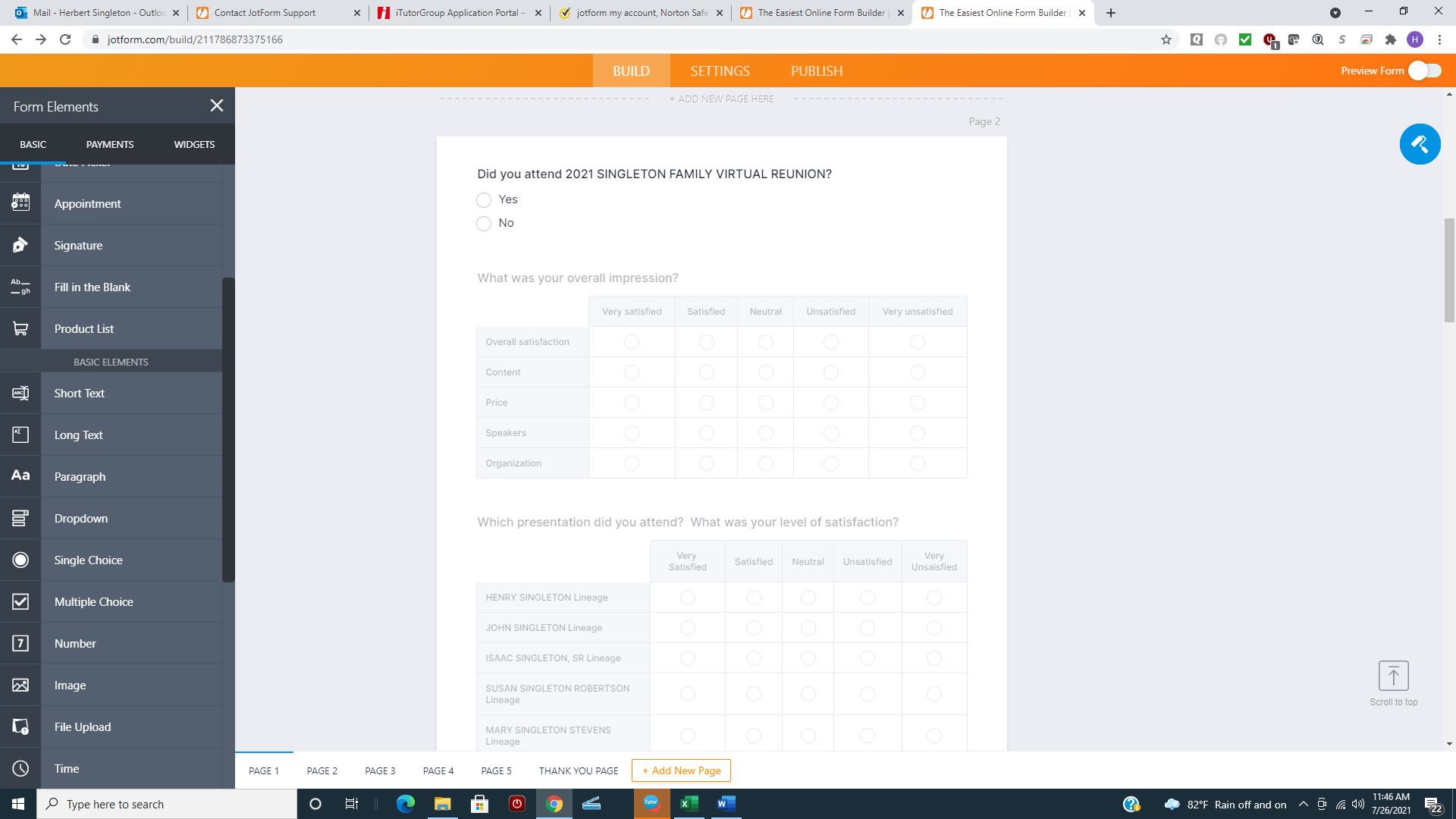 Conditional logic "Skip to page" execution