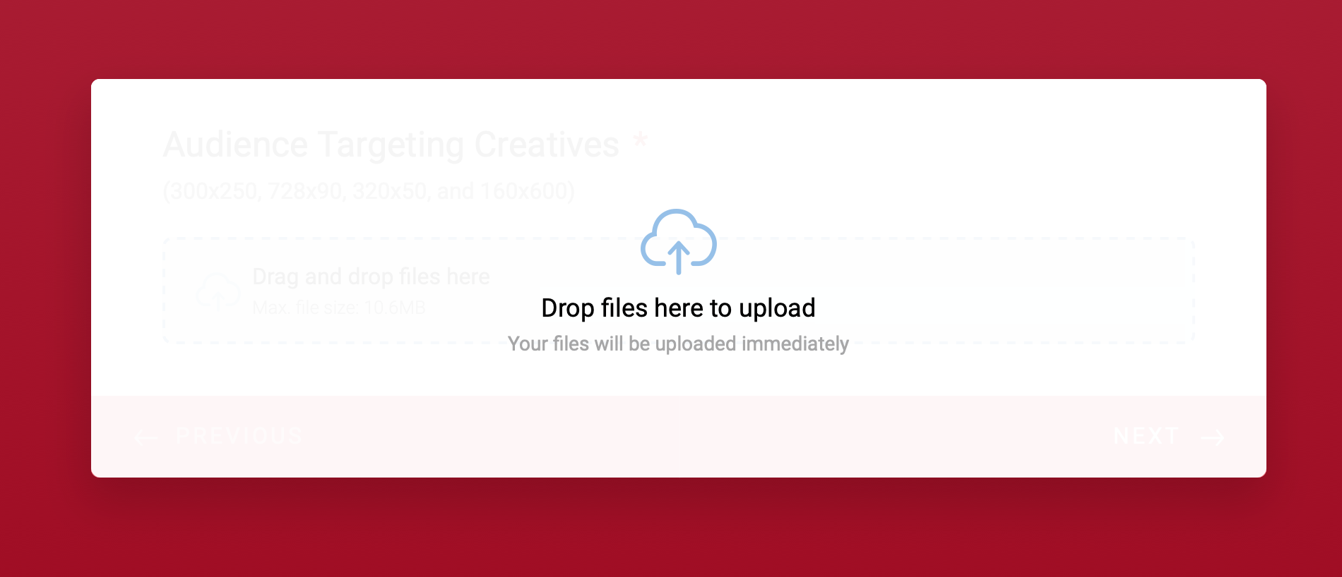 Problem with Drag-and-Drop Upload widget