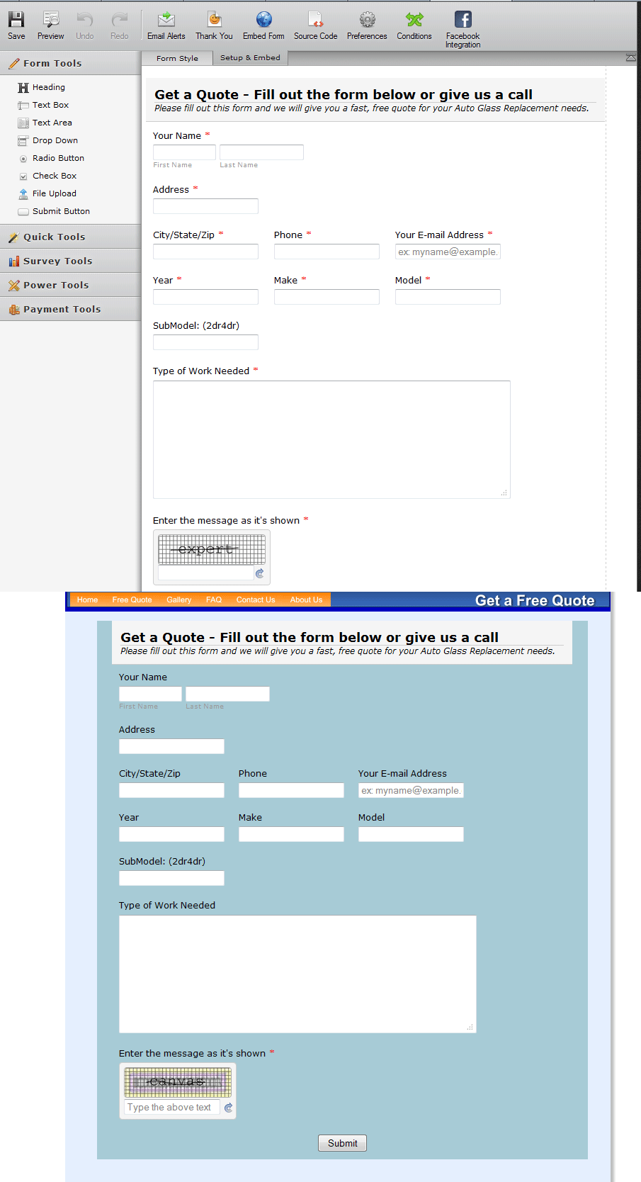 Do I need to re-embed my modified form?