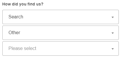 Dynamic Dropdown widget: the ability to add Other option with an input ...