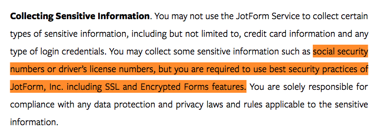 Does JofForm offer the same protection on their free version?