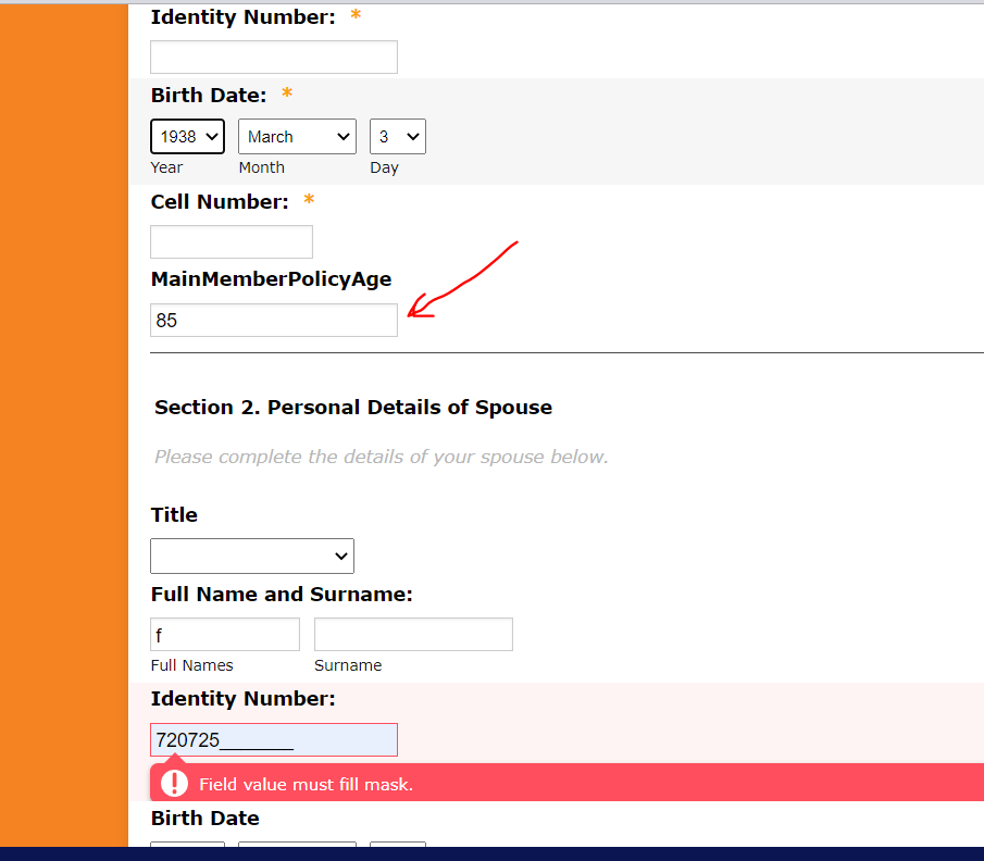Create Own Validation Based On Field Value And Display A Warning Message