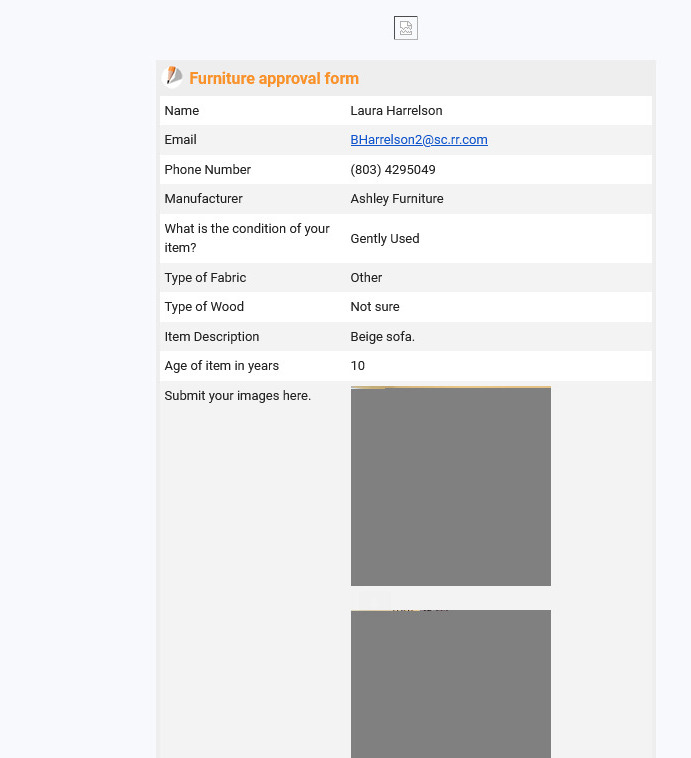 Uploaded Photos: Photos uploaded on forms display a broken image or are ...