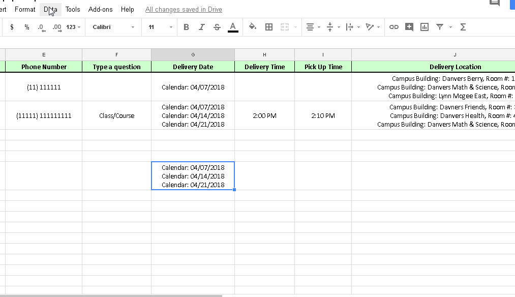 Looking to parse cell data in an excel report