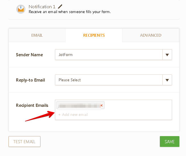 Form:Sending notification email limit