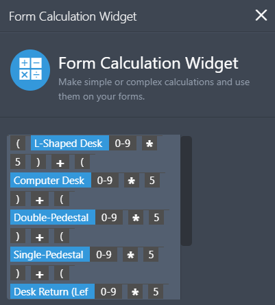 Automatically pass number field data to another form widget field
