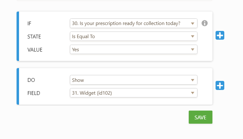 Pop-up confirmation box