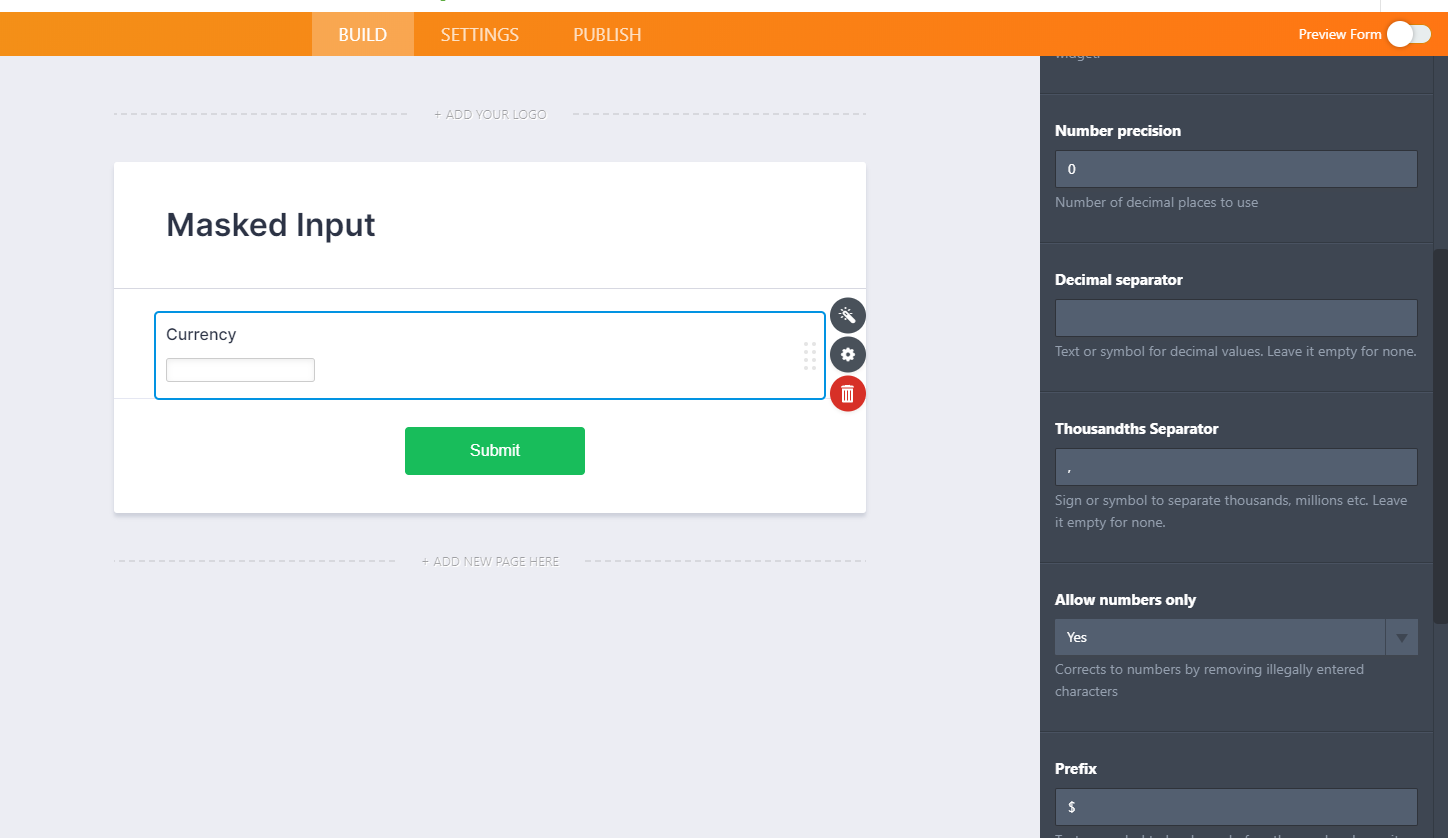 How can I format a number as a dollar amount?