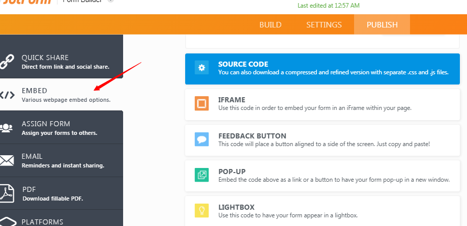 How can my customers fill the form