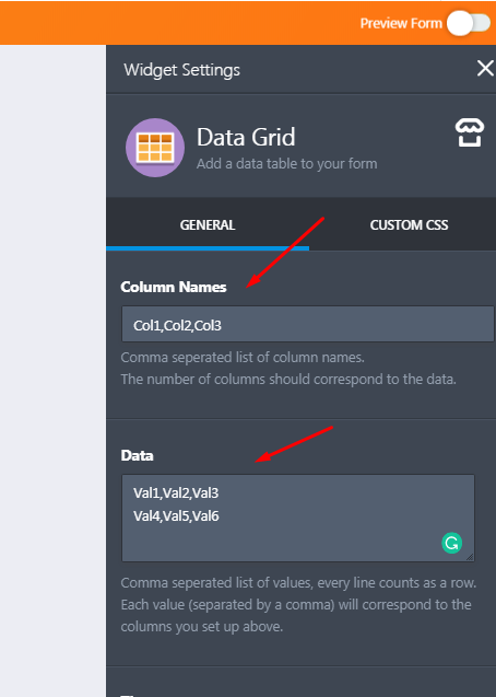 Ask about Data Table and Configurable List