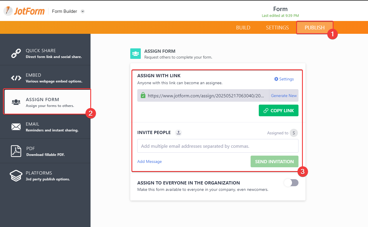 Form Access Without Jotform Account