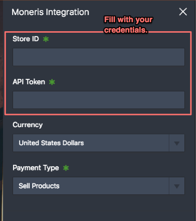 How to integrate Moneris with JotForm?