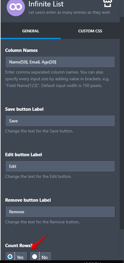 How To Add Items In T Registry Widget Dynamically From Configurable List Widget