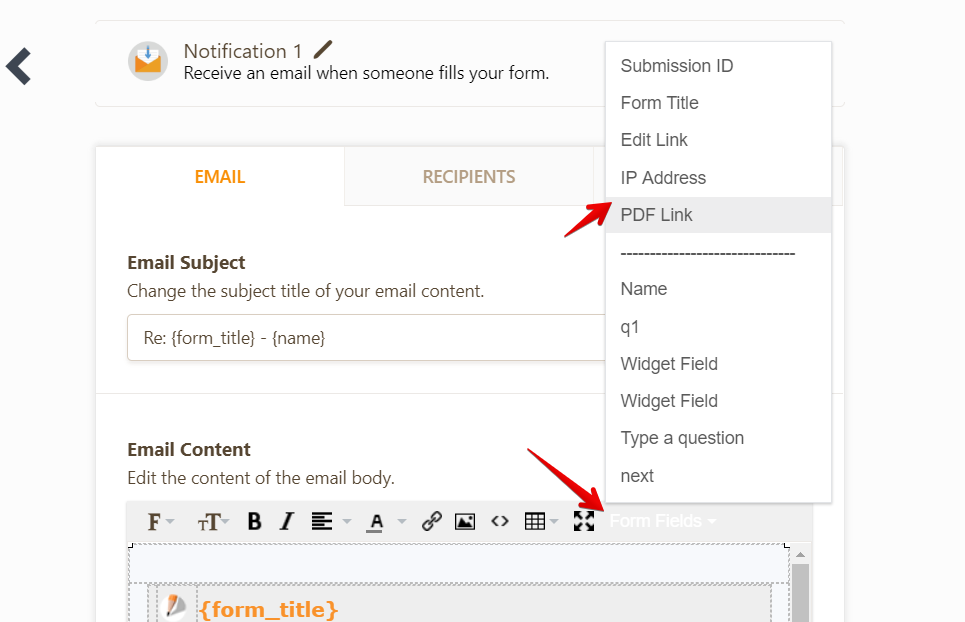 Add email link to pdf - namesmusli