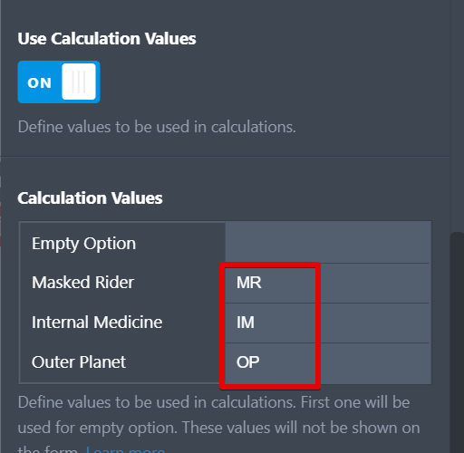 How can I add hidden values to my form?
