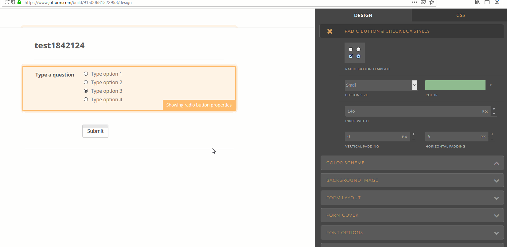  change Radio Button Style 